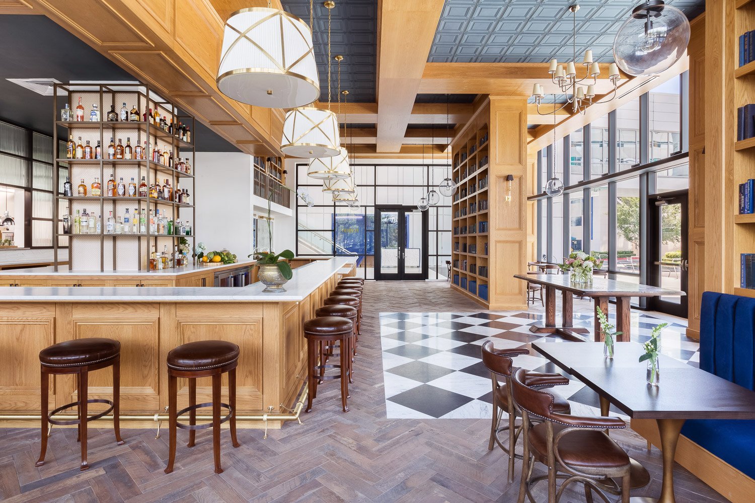 a different shot of the restaurant