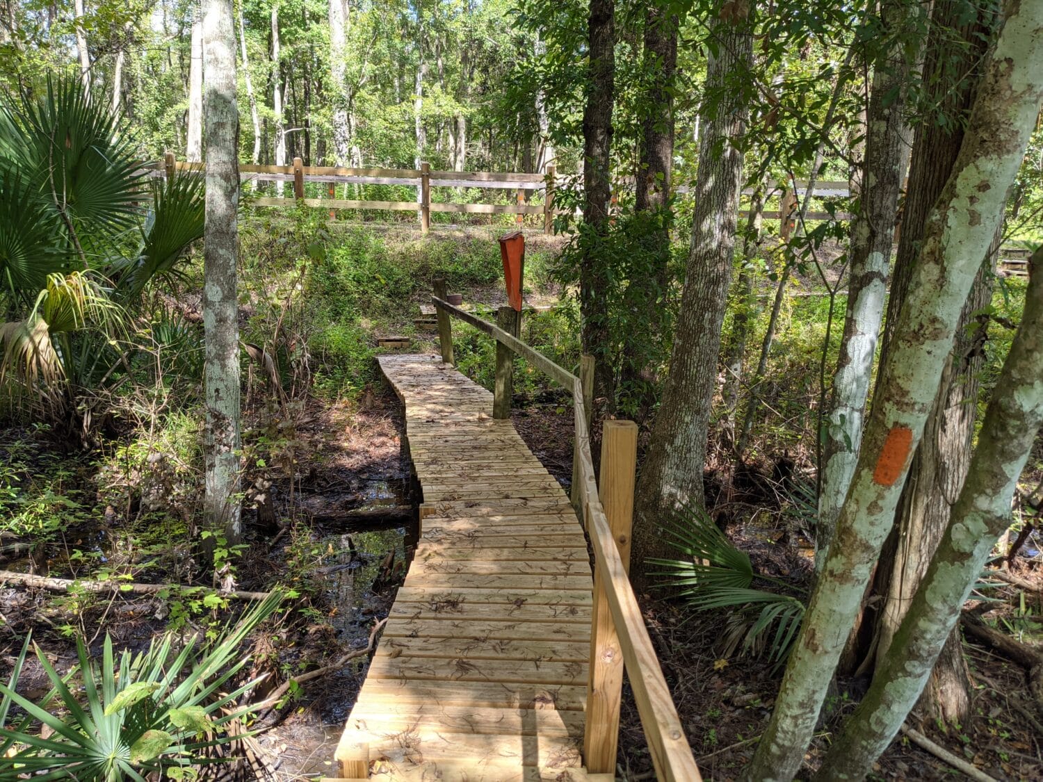 A different trail that you can pass through.