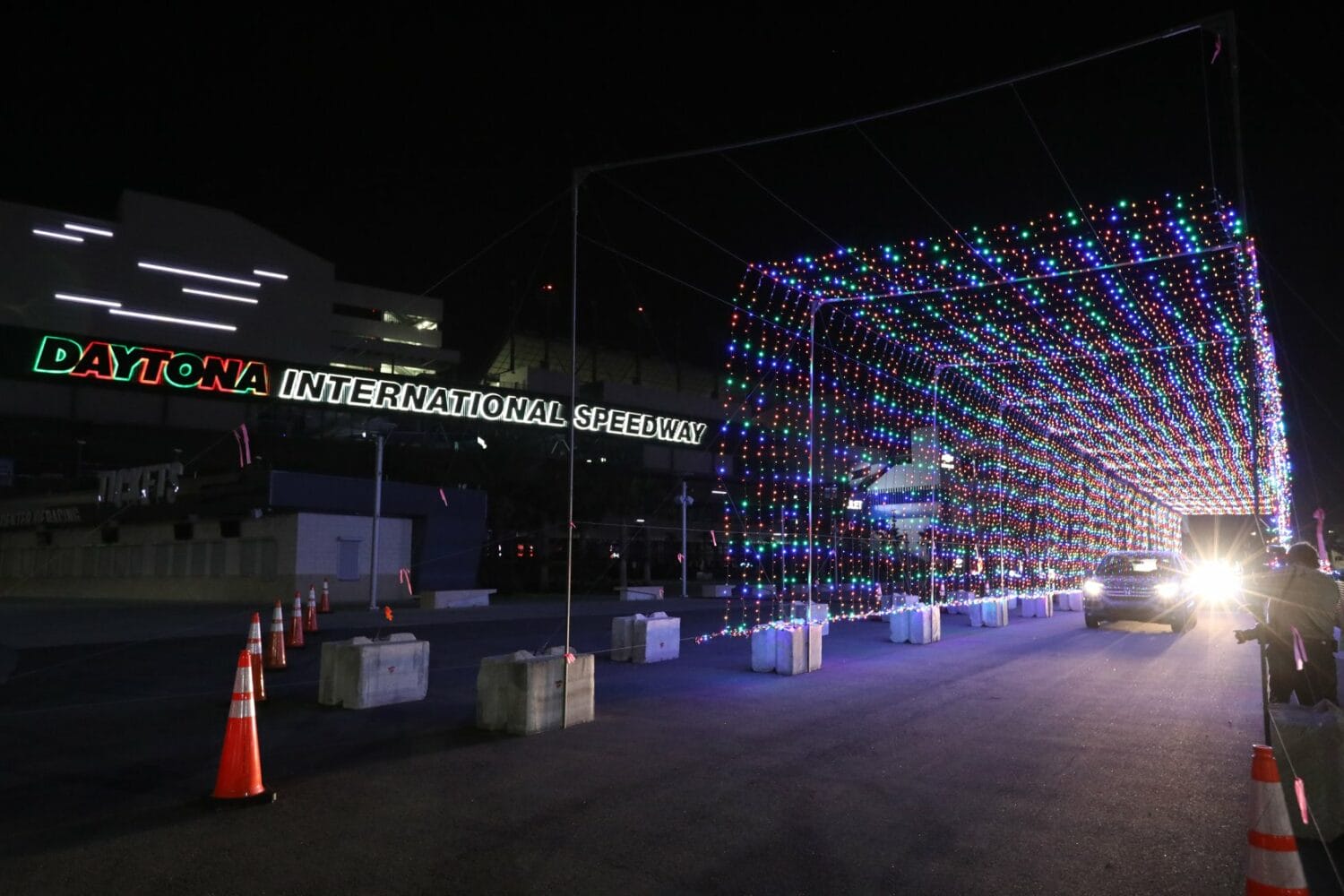 A glistening time of the year in Daytona international speedway