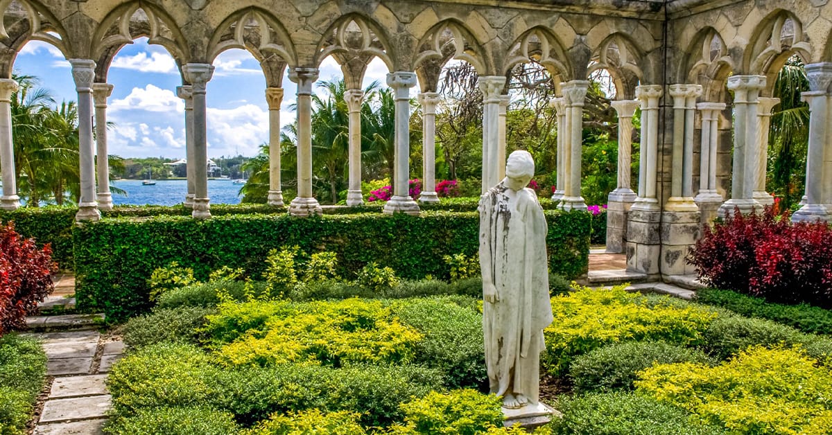 A photo of the Versailles Garden.