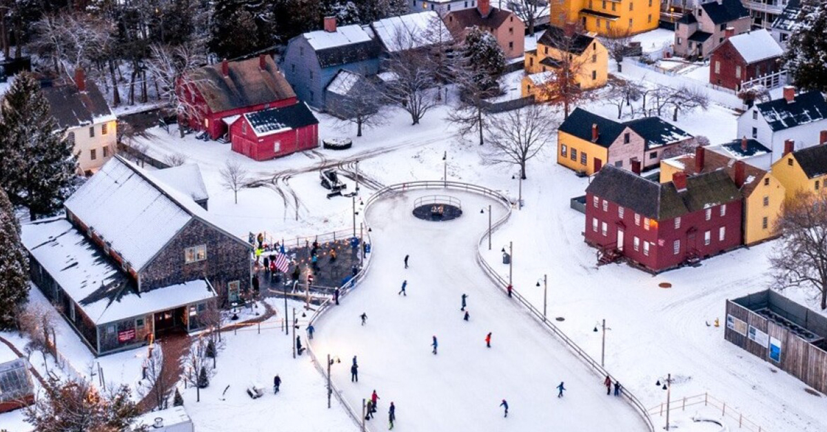 A skating rink in Portsmouth.