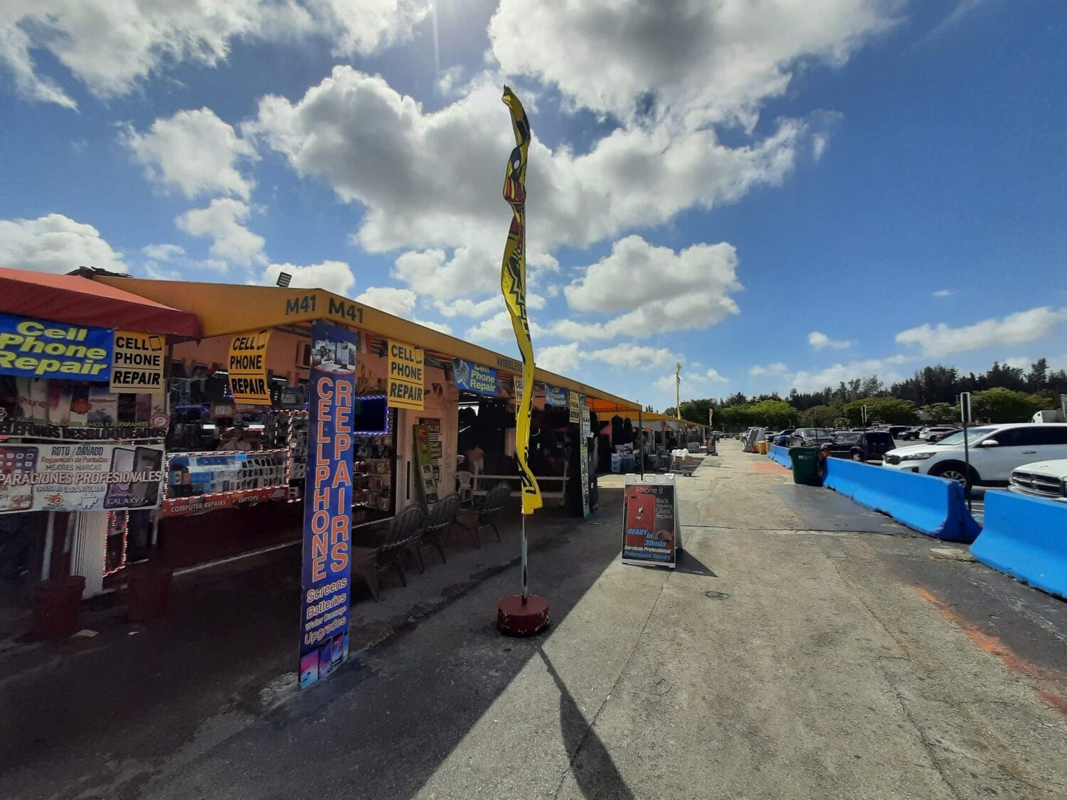 A sprawling 55 acre shopping paradise.