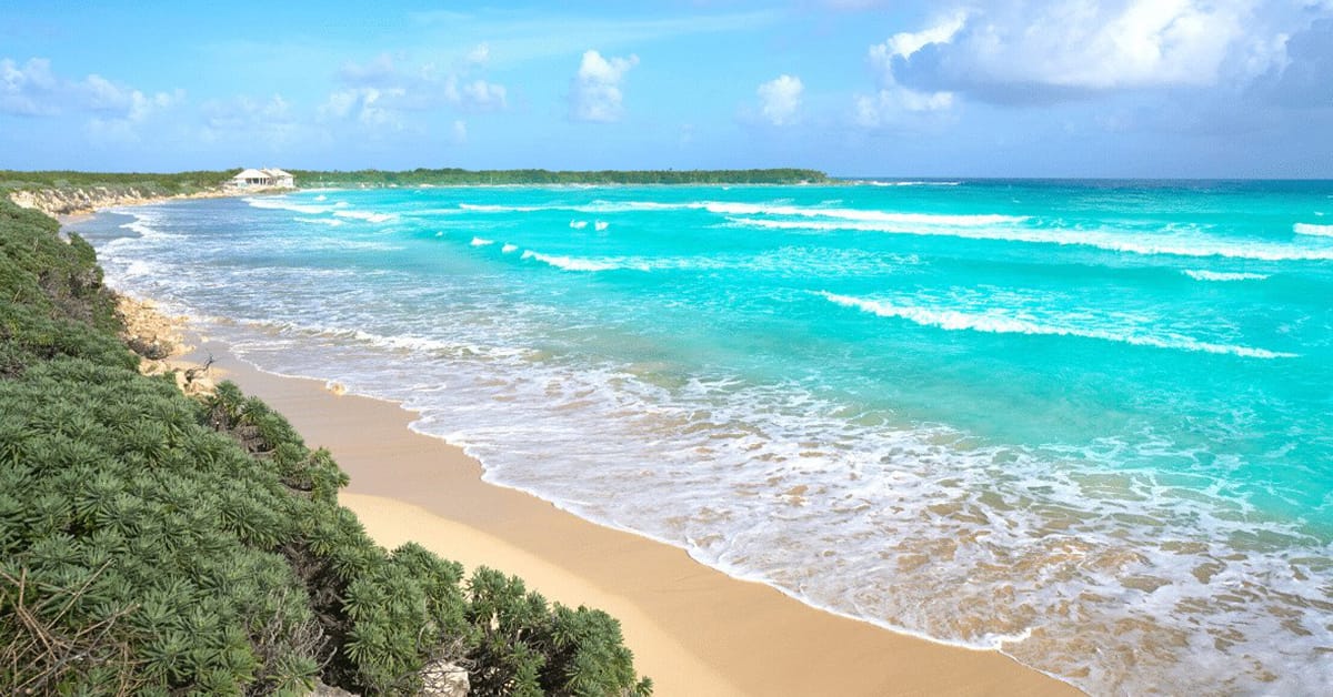 A sunny day in Cozumel.