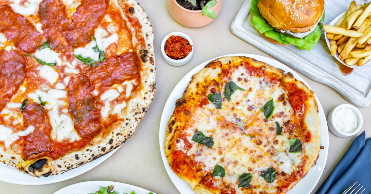 A table full of mouth-watering family-friendly food. 