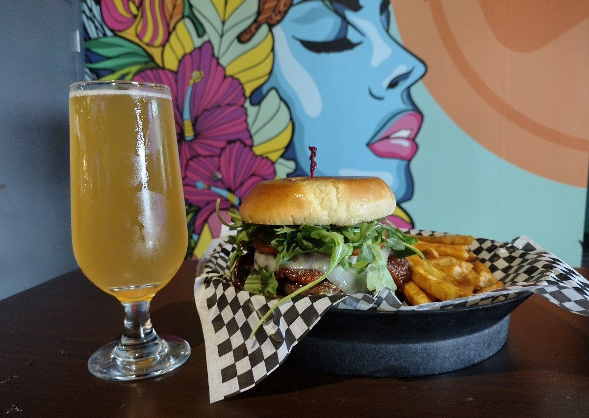 a tasty meal served at this indoor amusement park