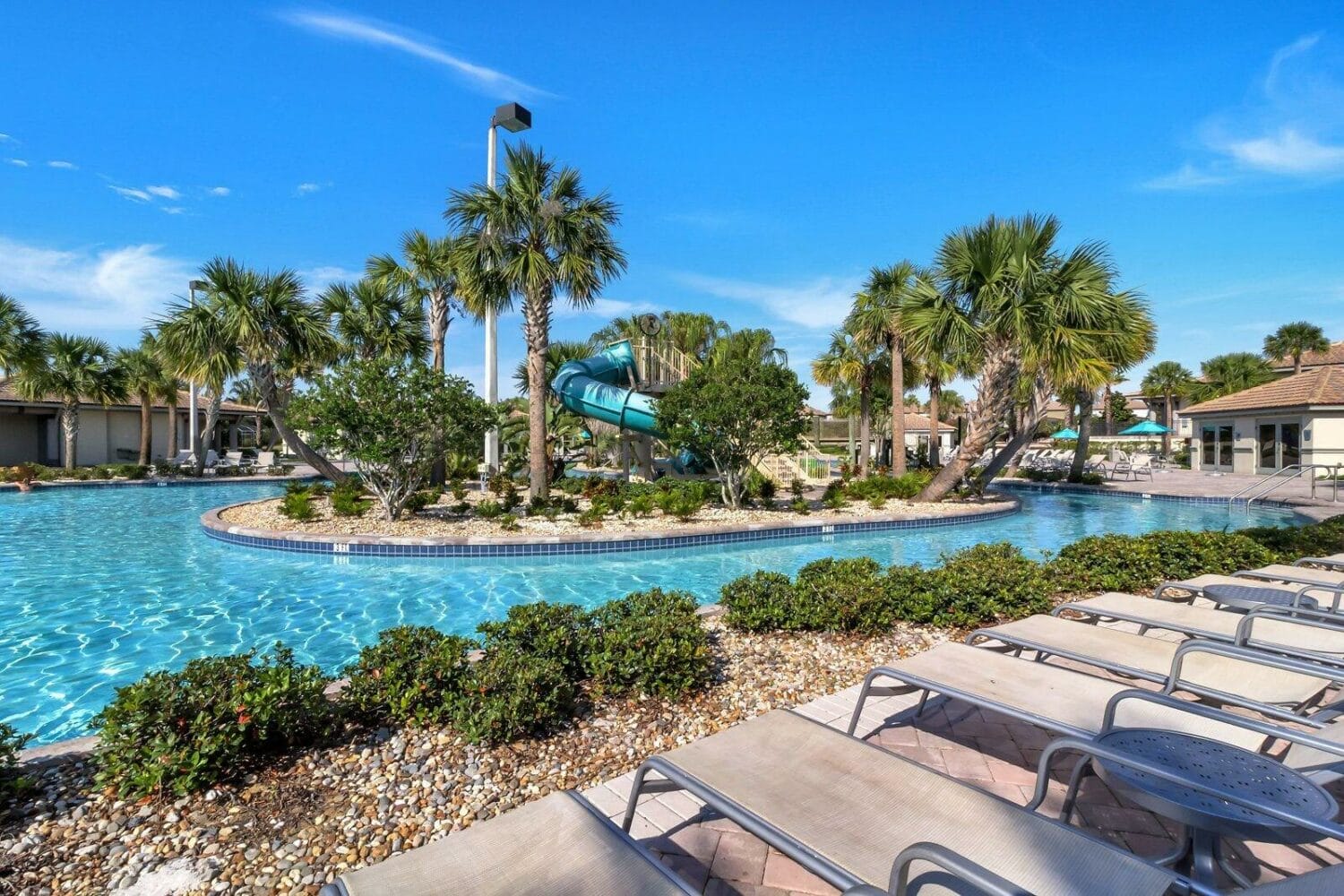 A view of the pool in Champions Gate Oasis Resort.