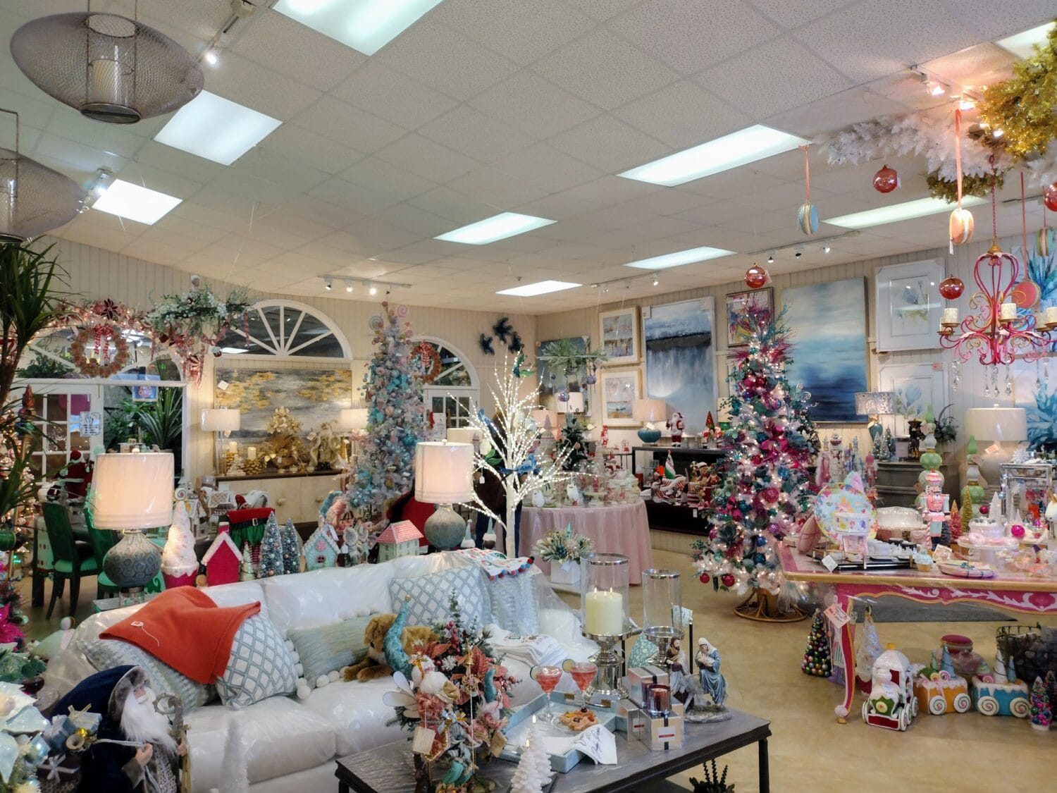 A wonderful sight when you enter the store.