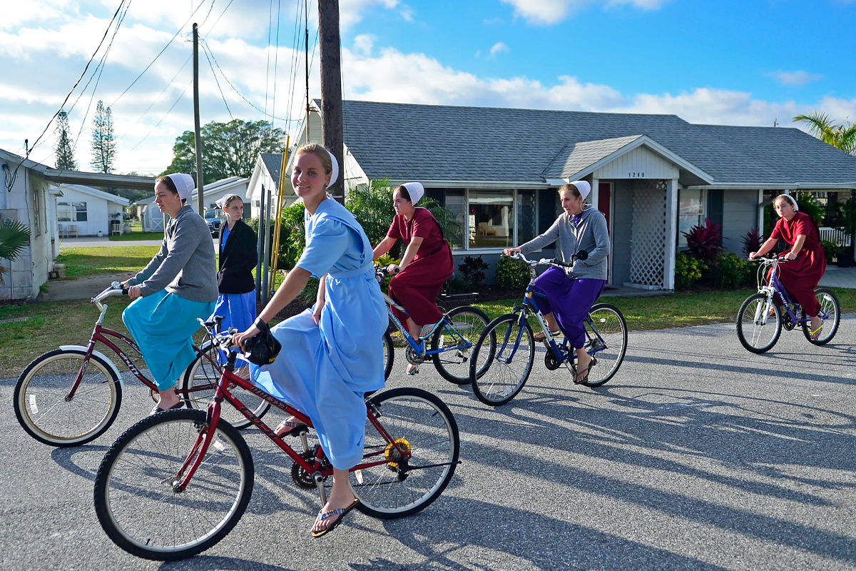 An Amish community