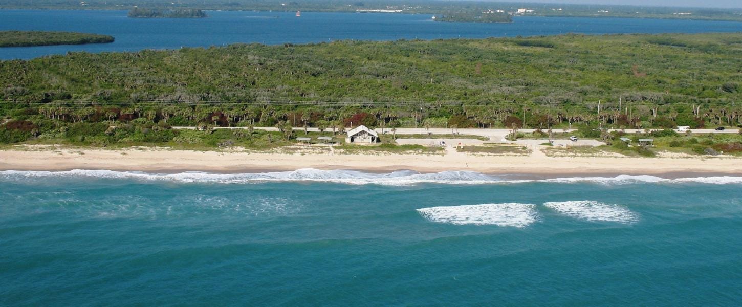 An aerial view of Avalon.