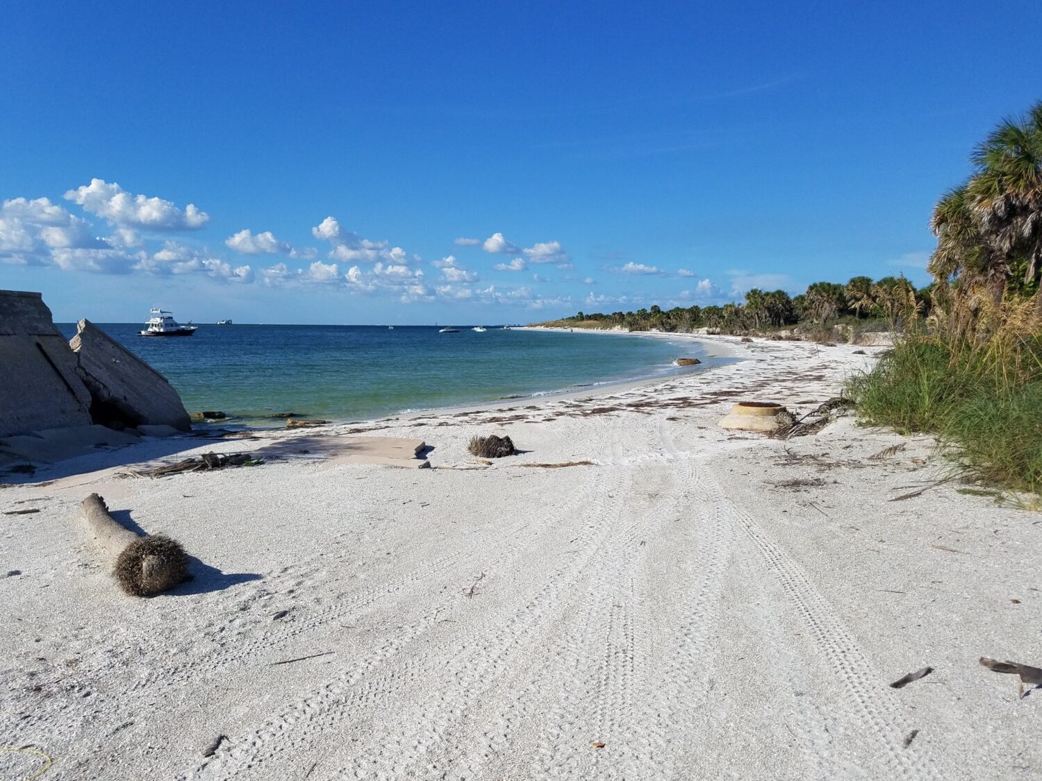 An image of the breathtaking beach in the island