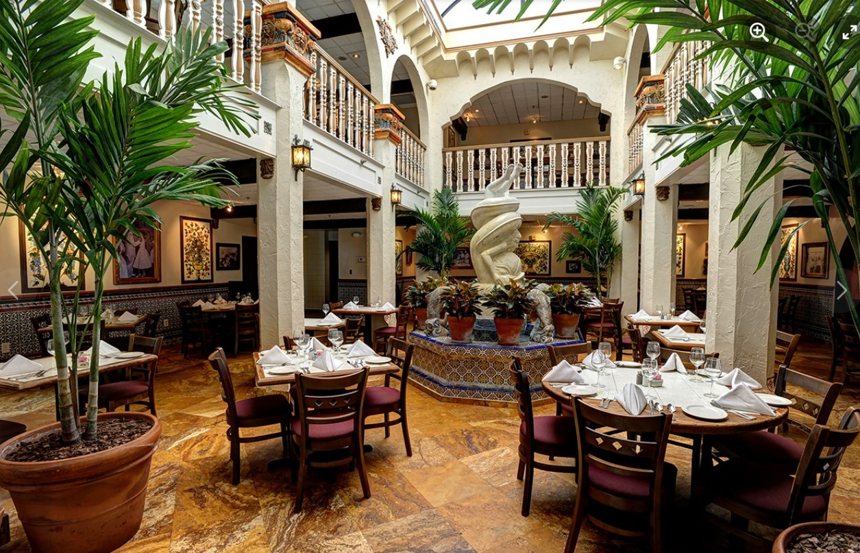 an instagrammable dining area