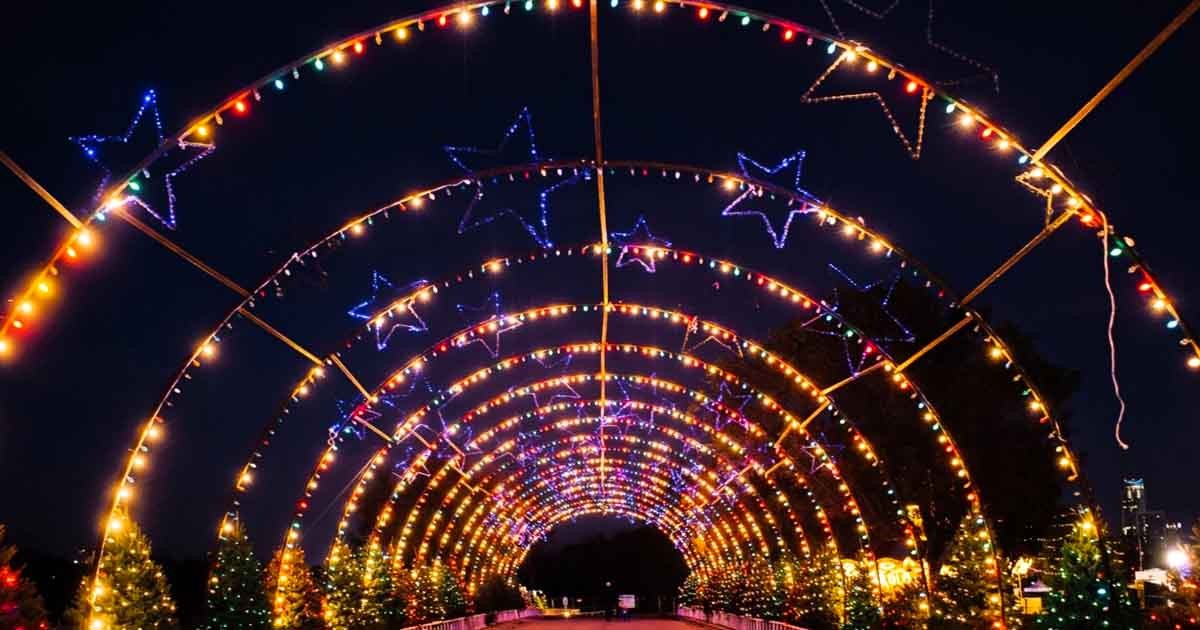 Make your winter bright at the Austin Trail of Lights, where magical displays create unforgettable holiday memories.