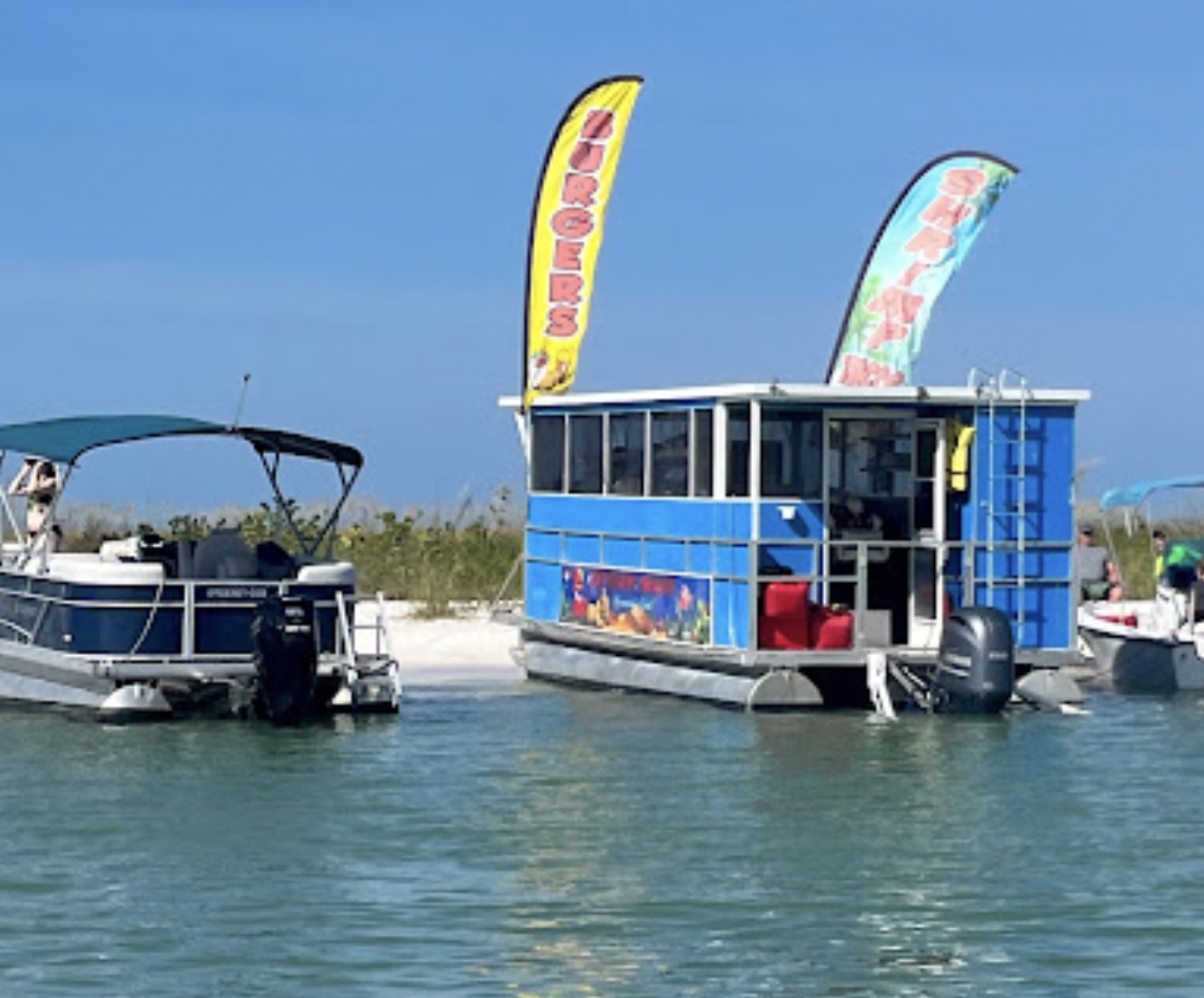 burger boat at keewaydin island