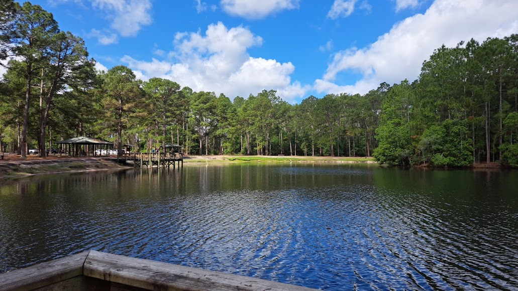 lake in the afternoon