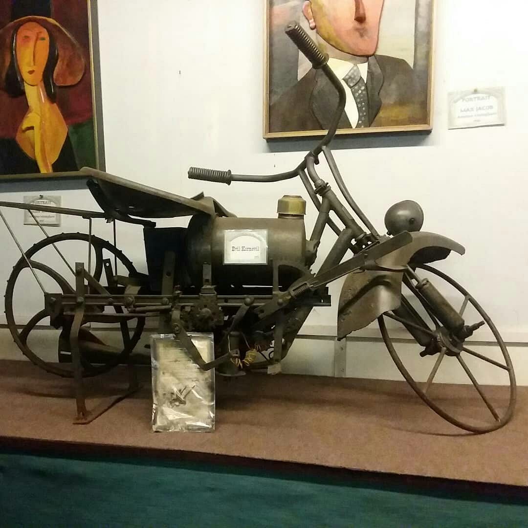 One of the displays inside the castle.