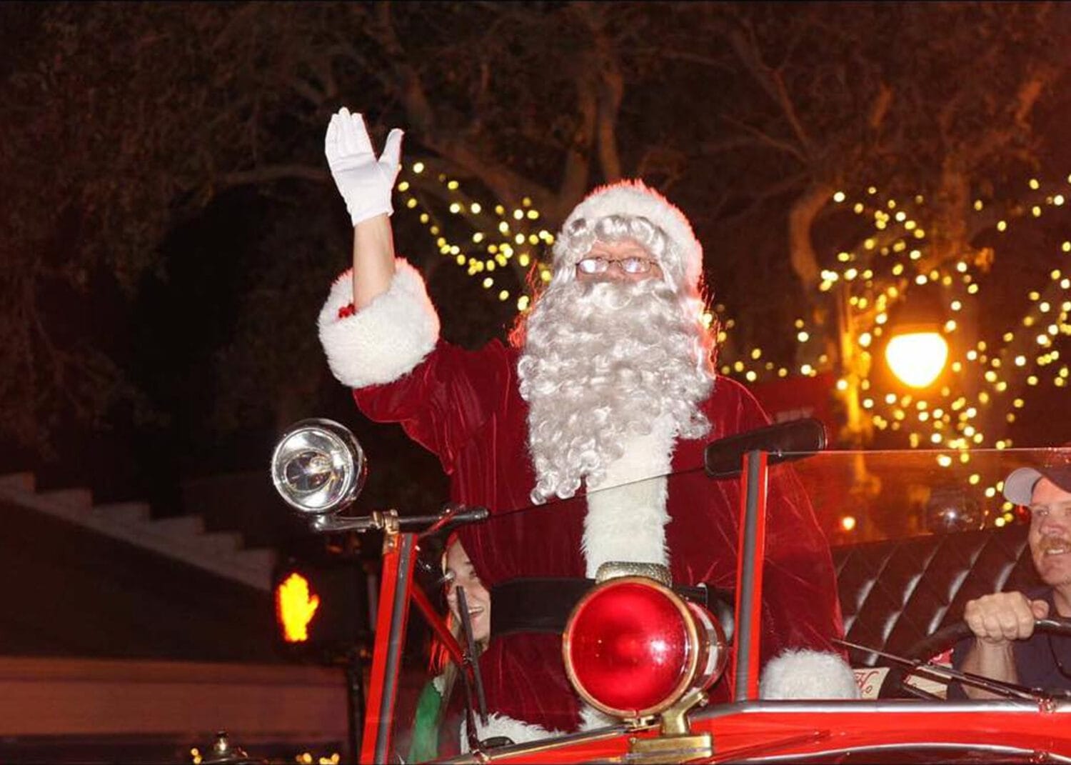 The famous Santa Claus Parade