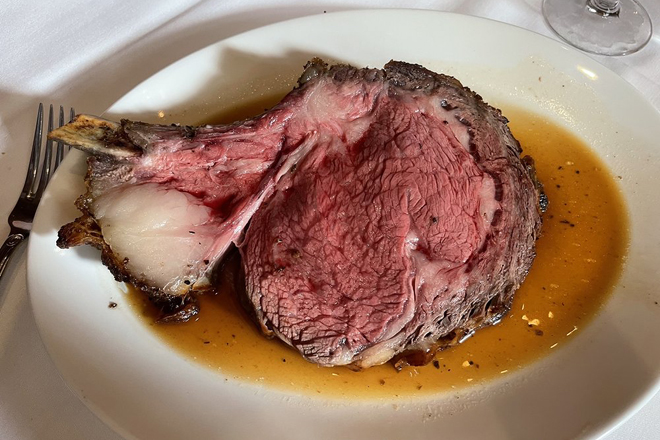 The Rib Room at the Omni Royal Orleans