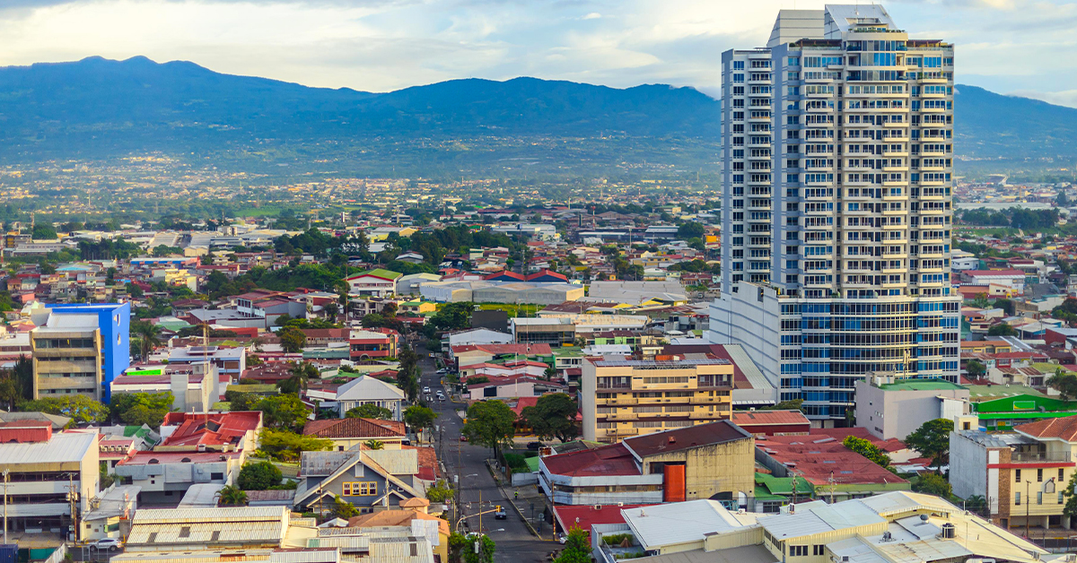 The bustling capital of Puerto Rico.