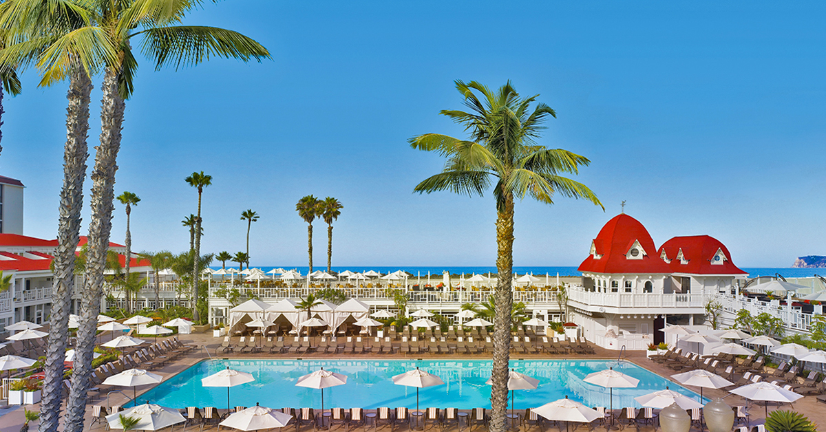 The famous Hotel del Coronado.