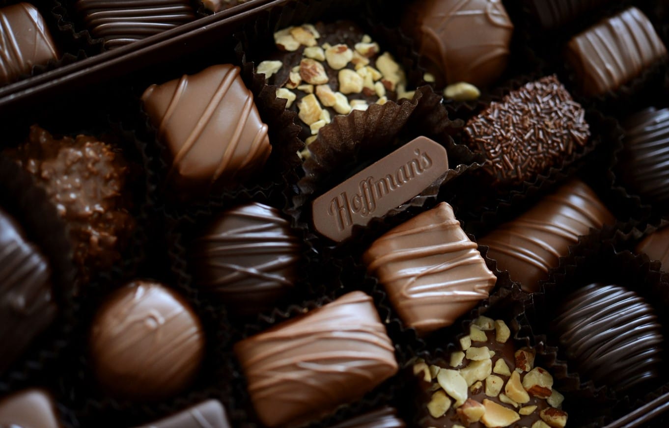 the heavenly chocolates of the shop