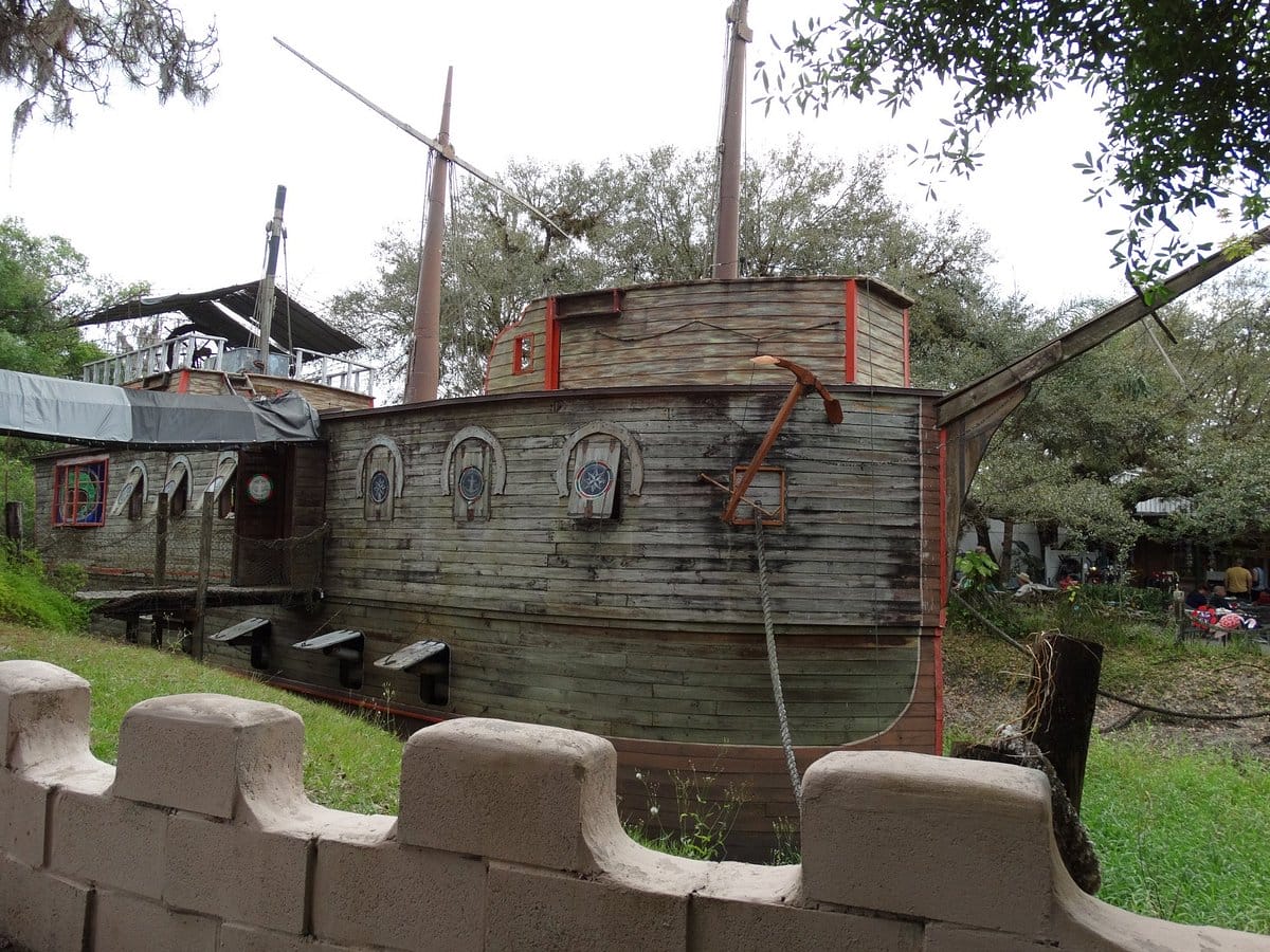 A shot of the Moat Restaurant