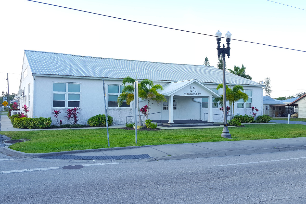 The iconic Mennonite church