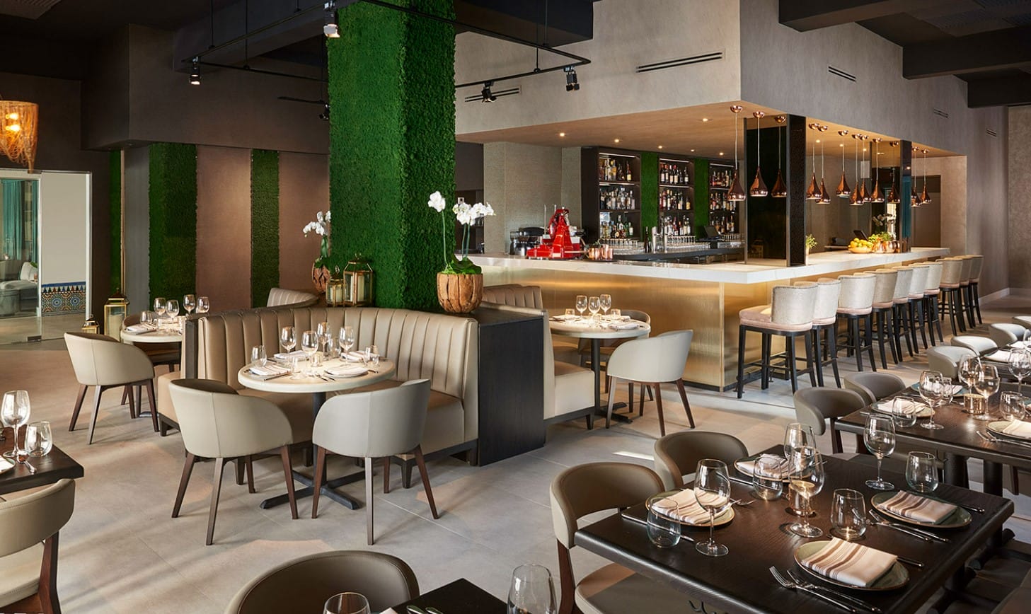 the sleek setting of zucca