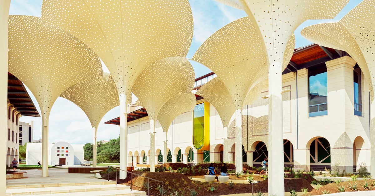 The stunning Blanton Museum of Art.