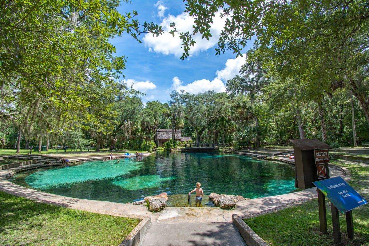 The stunning Juniper Springs in Florida