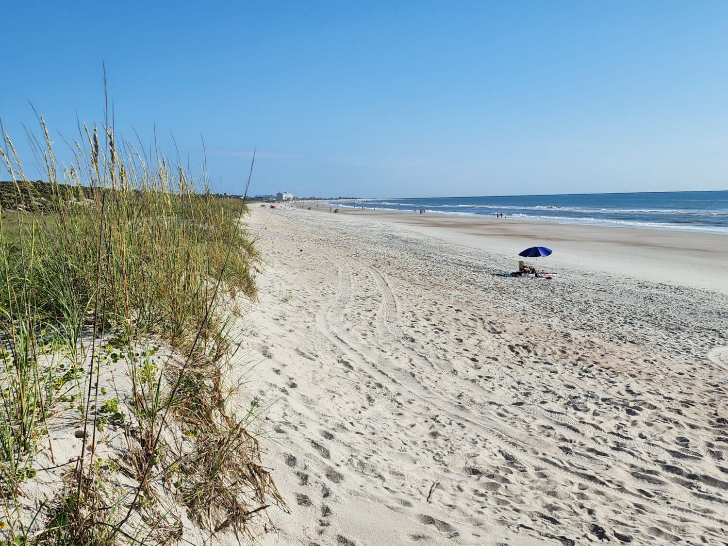 The stunning Hanna Park beach.