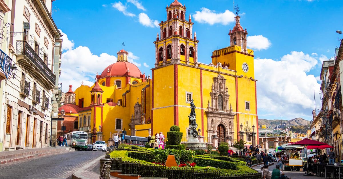 A vibrant area in La Paz