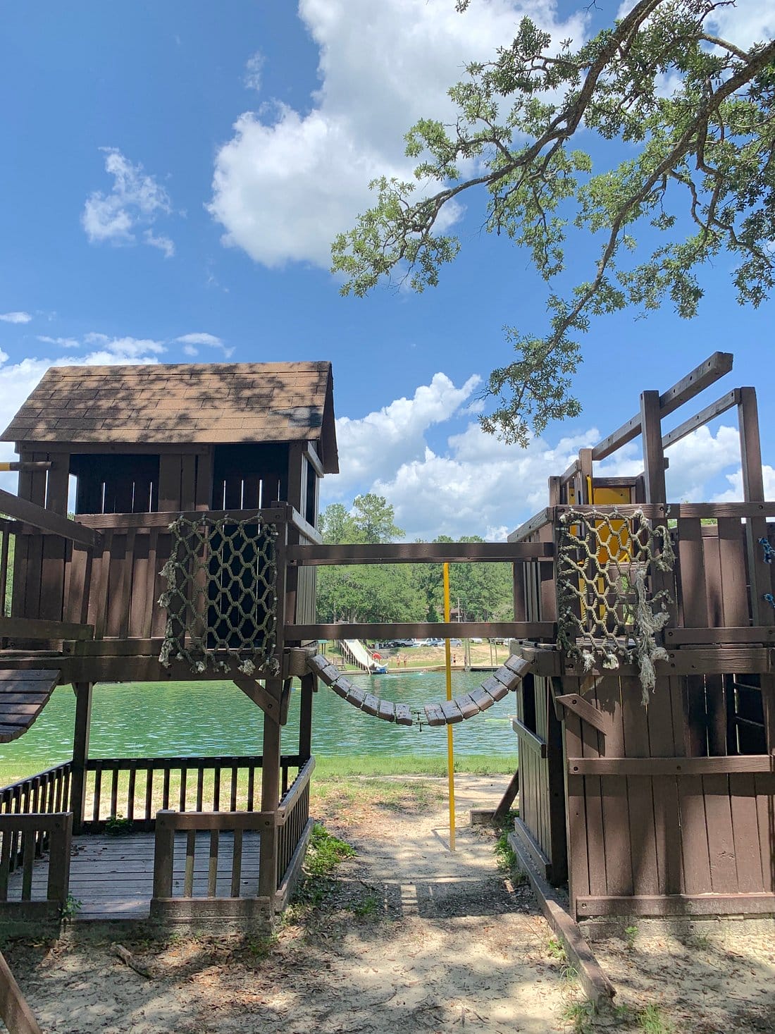 A tree house in the Vortex Spring