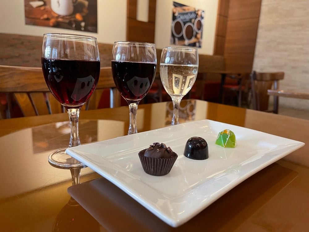 Wine chocolate pairings