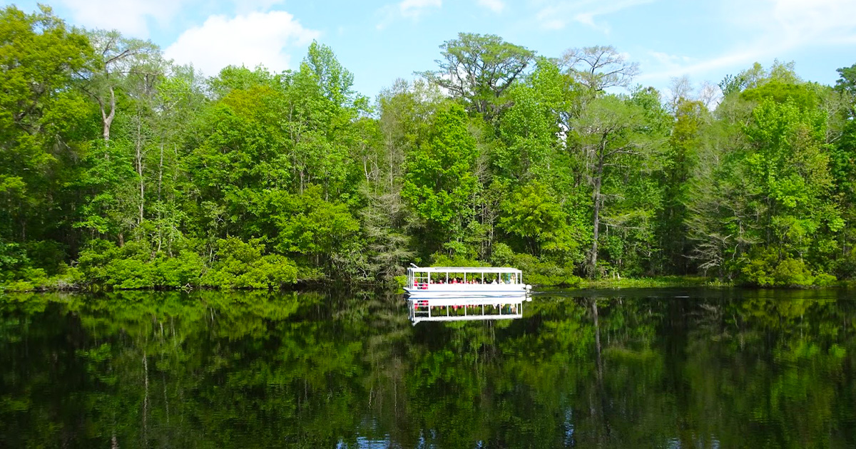boating in the state park