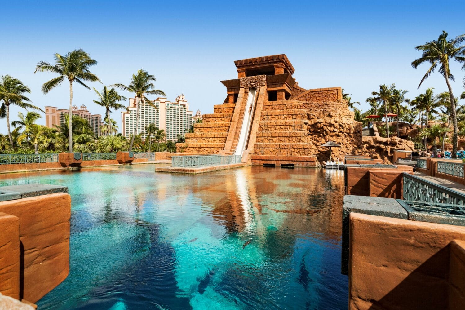 A photo of Aquaventure in Paradise Island. 