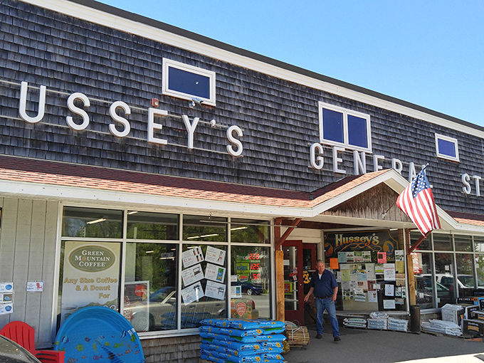Maine's retail wonderland announces itself with classic New England charm &ndash; cedar shakes, an American flag, and the promise of unexpected treasures within.