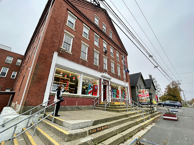 The historic brick building houses unexpected treasures &ndash; a showroom where rehabilitation meets remarkable craftsmanship in downtown Thomaston.