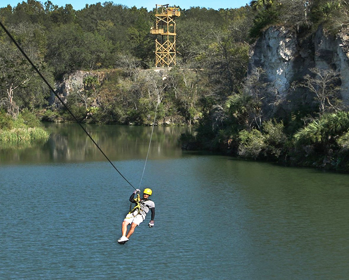 1. take the longest zipline ride in florida at the canyons zip line and adventure park