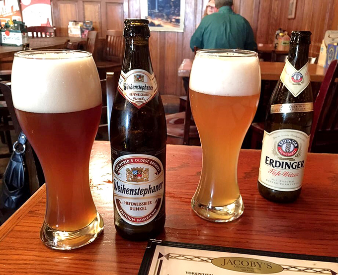 Liquid gold in proper glassware &ndash; these authentic German brews showcase why Jacoby's deserves the "biergarten" in its name.
