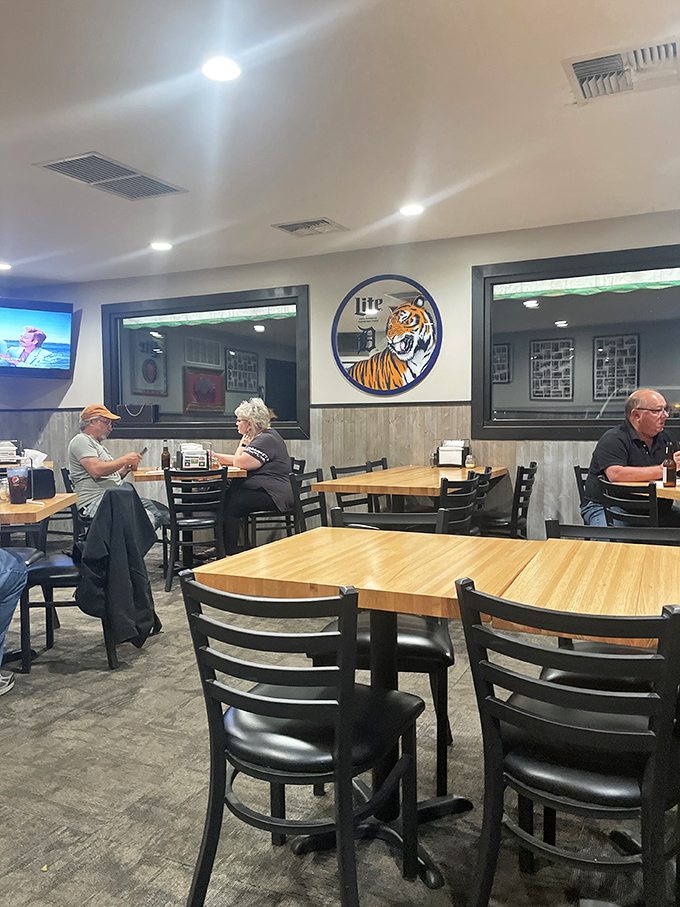 Regulars settle in for dinner at DiMaggio's, where the conversations are as comforting as the food in this Blue Star Highway institution.