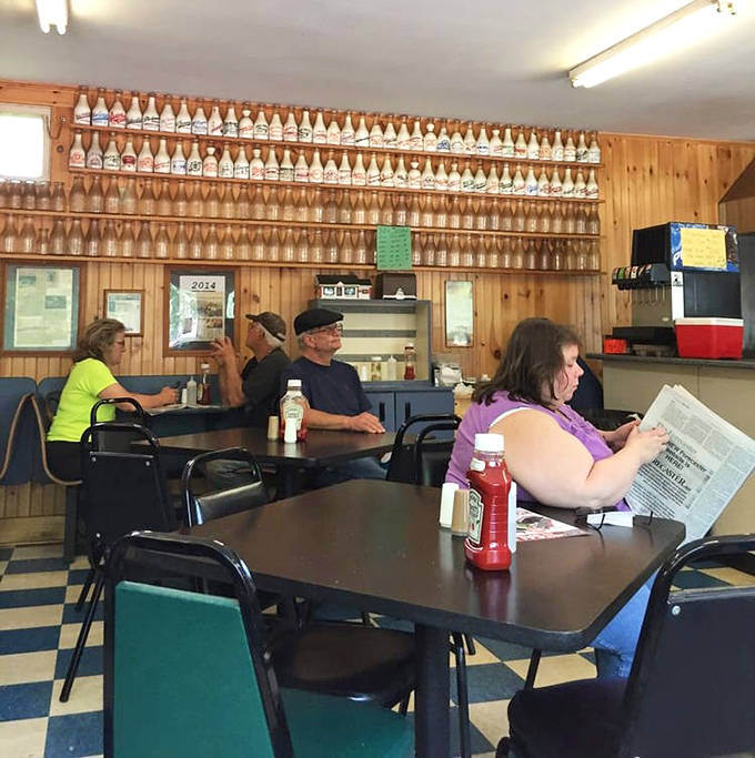 Where locals gather to solve world problems over perfect burgers. No Wi-Fi password needed, just good old-fashioned conversation.