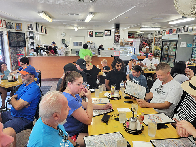 Where strangers become friends over shared tables and passionate debates about baseball, politics, and who makes Tampa's best flan.