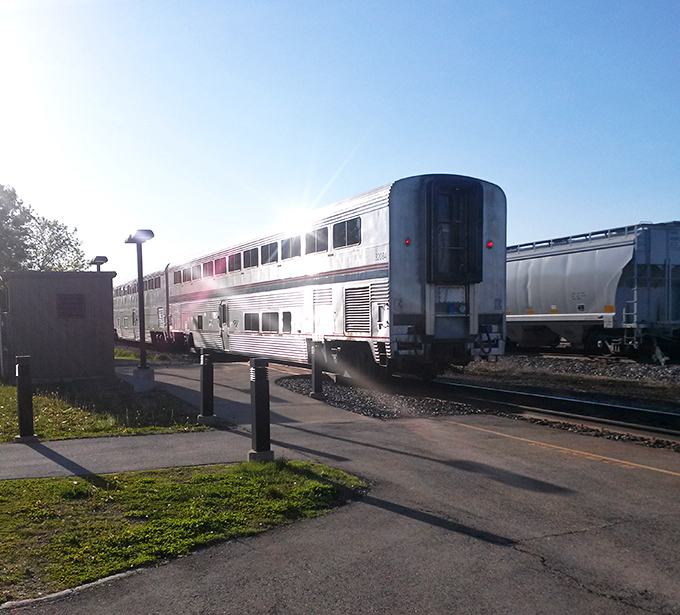 The long-distance route offers passengers a chance to stretch their legs at charming stations along Wisconsin's scenic corridor.