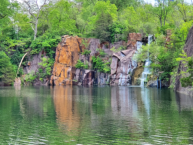 Ancient granite walls rise from still waters, telling geological stories that make your high school science textbooks seem painfully dull by comparison.