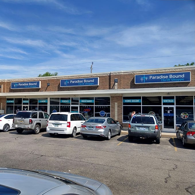 Paradise Bound Thrift Shoppe turns shopping into a mission of community support, offering treasures with stories behind every carefully arranged display.