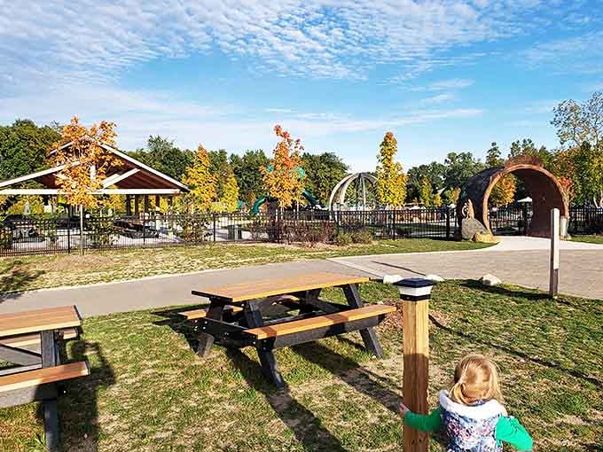 Strategic picnic areas mean you can refuel without missing a moment of fun &ndash; because nobody wants hangry kids in paradise.