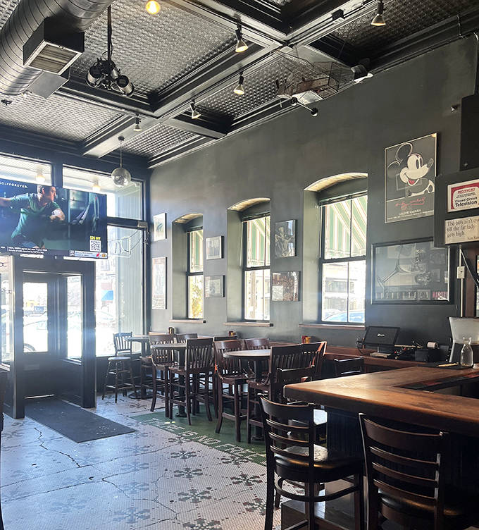 An elegant private dining space awaits special gatherings, where chandelier light dances off polished surfaces and memories are made.