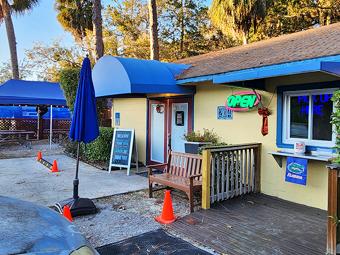 Blue Highway Pizzeria's unassuming storefront belies the culinary magic happening inside this local favorite eatery.