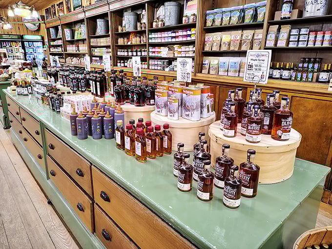 Maple syrup heaven &ndash; where "Grade A" isn't your report card but your breakfast's best friend in various amber hues.