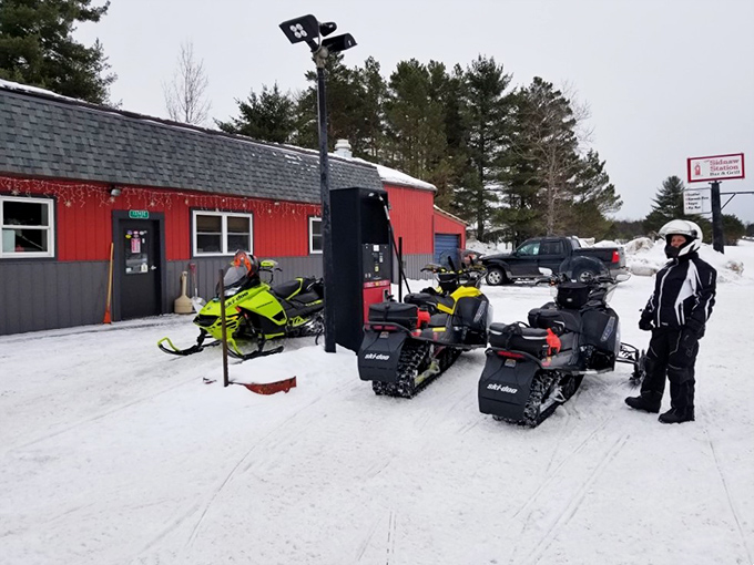 Snowmobilers know that finding good food on the trails is rare, making Sidnaw Station an essential stop during UP adventures.